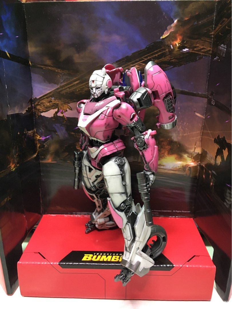 Transformers Studio Series Bumblebee Movie Arcee [Custom], Hobbies ...