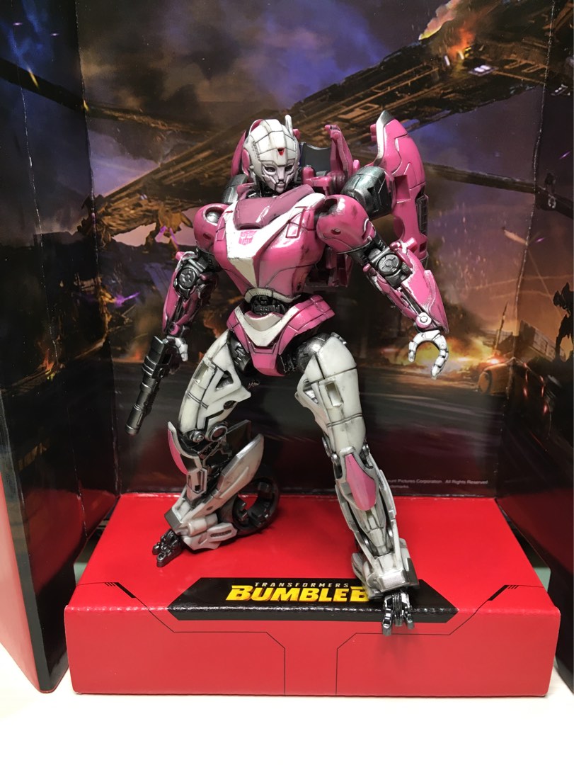 Transformers Studio Series Bumblebee Movie Arcee [Custom], Hobbies ...