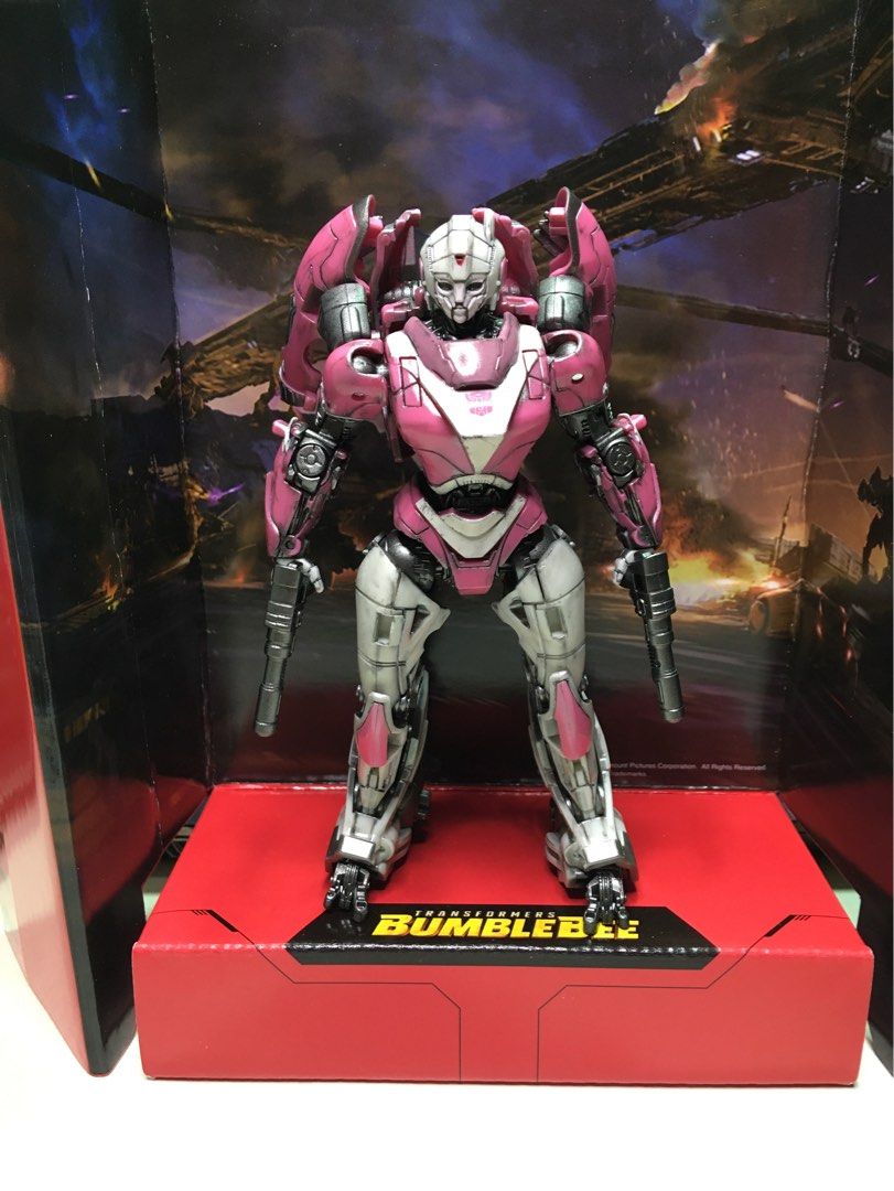 Transformers Studio Series Bumblebee Movie Arcee [Custom], Hobbies ...