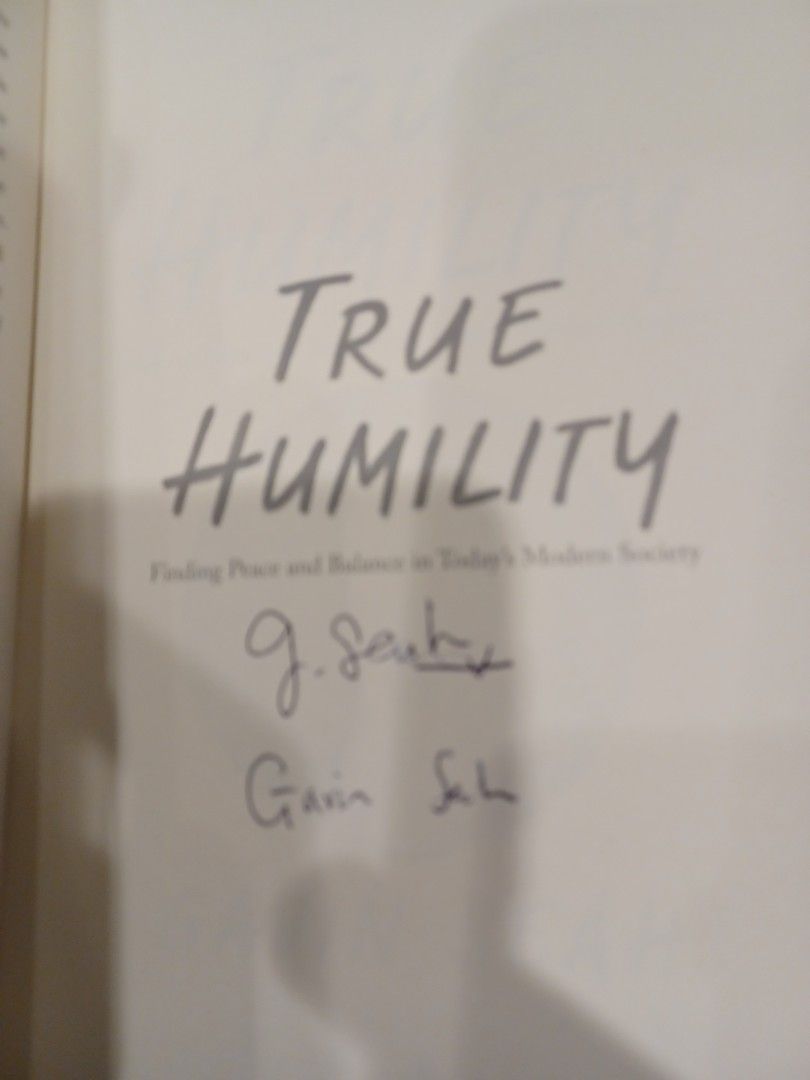 True Humility By Gavin Seah, Hobbies & Toys, Books & Magazines ...