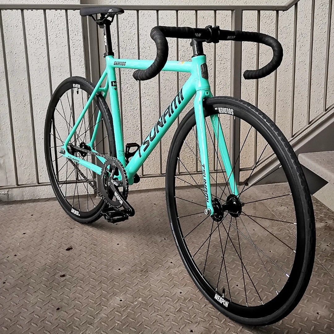 TSUNAMI fixie bike / fixed gear bike / Single speed bike - SNM100 ...