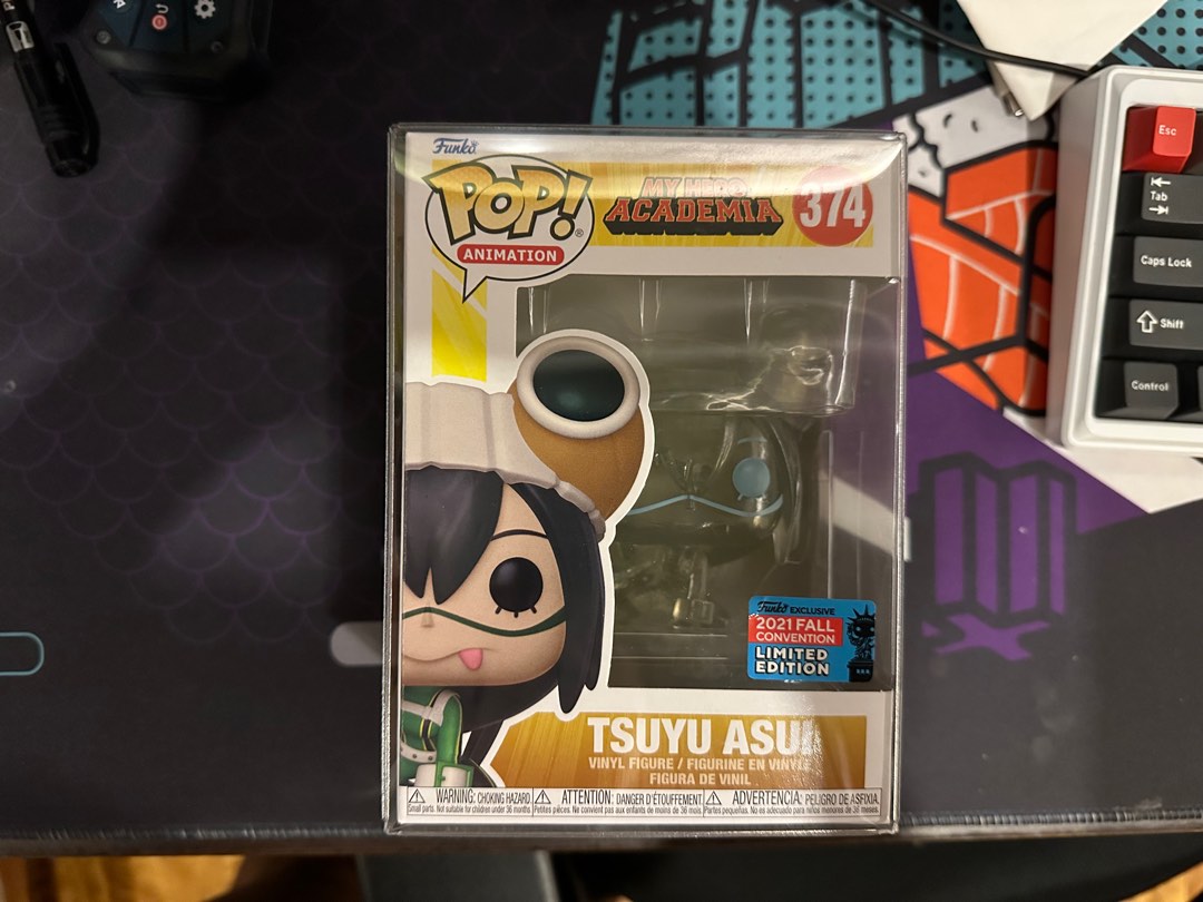 Tsuyu Asui Funko Pop (Fall Convention Exclusive), Hobbies & Toys, Toys ...