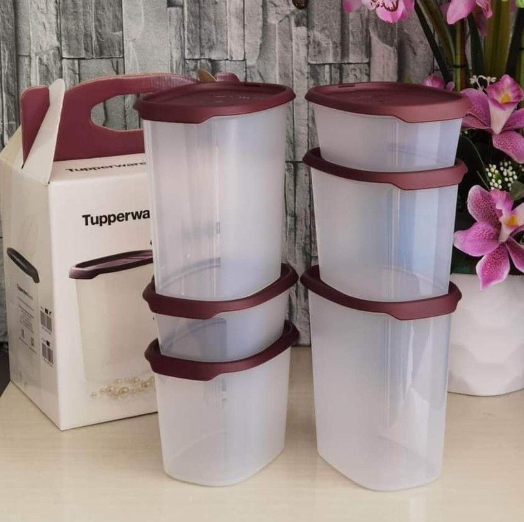 Tupperware One Touch Fresh Set (6), TV & Home Appliances, Kitchen Appliances, Other Kitchen ...
