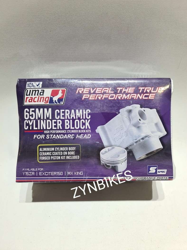 UMA RACING BLOCK 65MM YAMAHA SNIPER 150 Y15ZR MXKING V1 V2, Motorcycles ...
