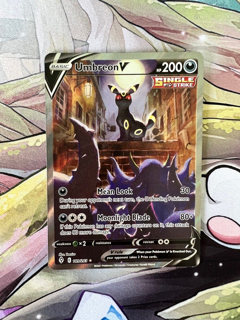 Umbreon V Alternate Art, Hobbies & Toys, Toys & Games on Carousell