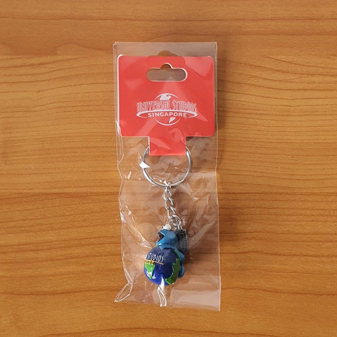 Universal Studios Singapore Sesame Street Cookie Monster Keychain ...
