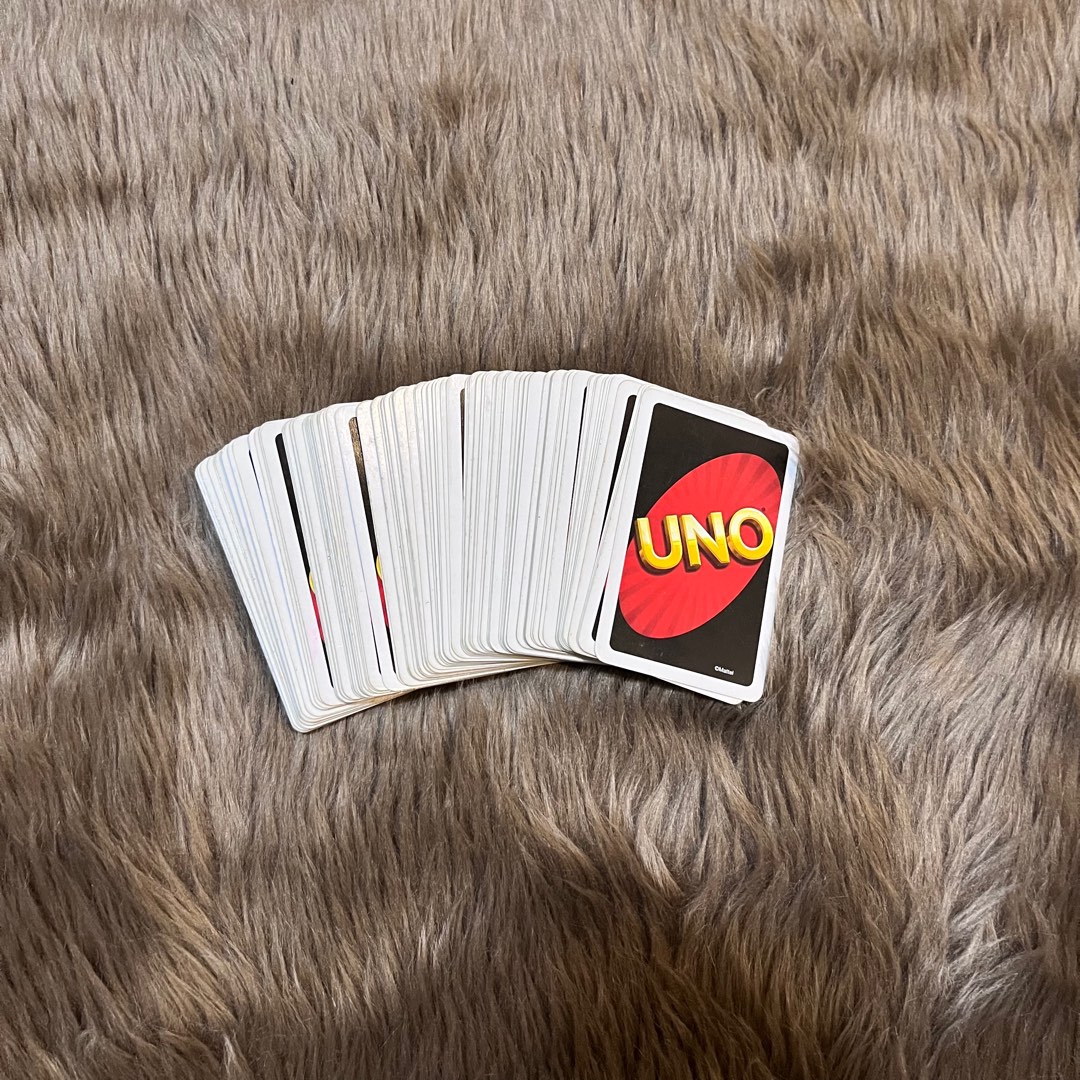 Uno Cards - Original, Hobbies & Toys, Toys & Games on Carousell