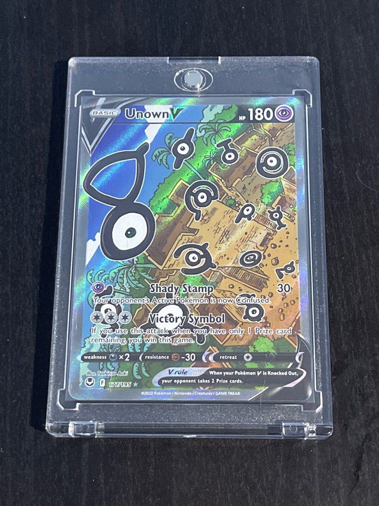 Unown V, Hobbies & Toys, Toys & Games on Carousell