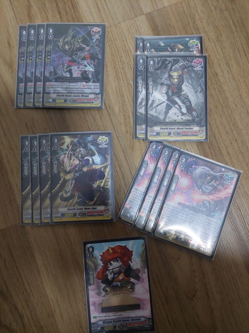 Vanguard Murakumo Hyakki Vogue Reverse deck, Hobbies & Toys, Toys ...