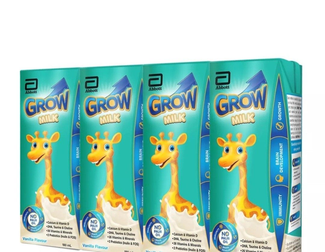 Vanilla grow milk, Babies & Kids, Nursing & Feeding, Breastfeeding ...