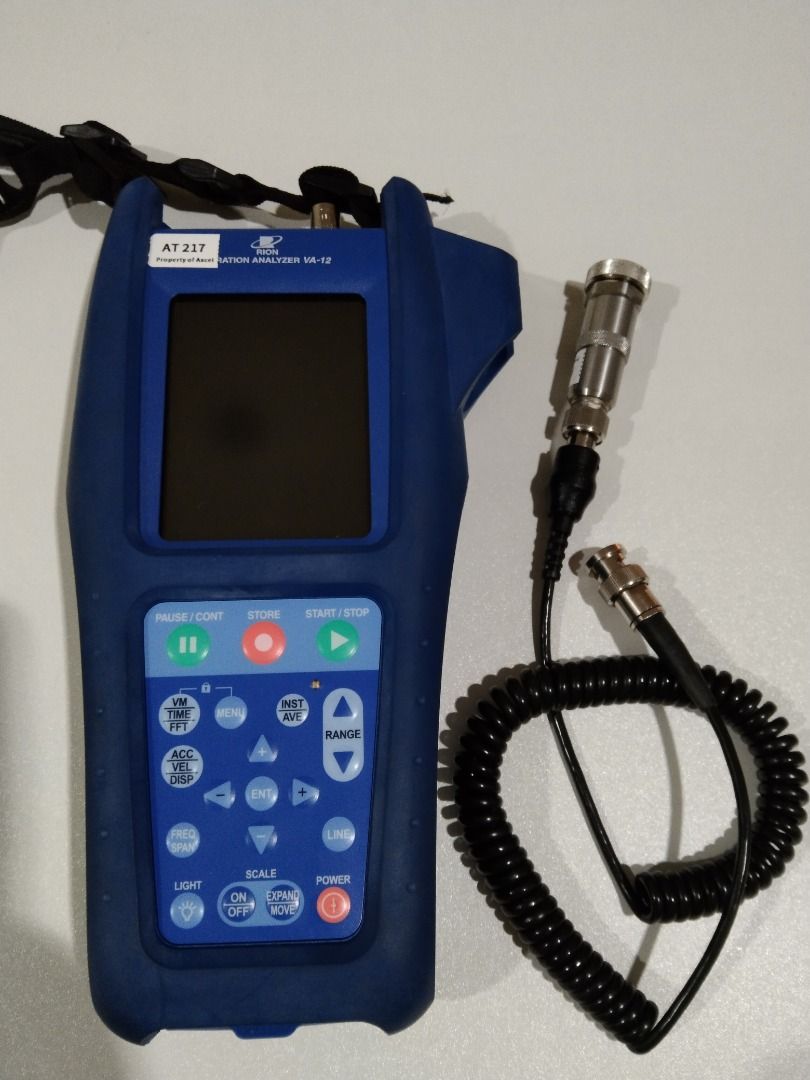 Vibration Analyzer - Rion VA-12 vibration analyzer for rental, Computers & Tech, Office ...