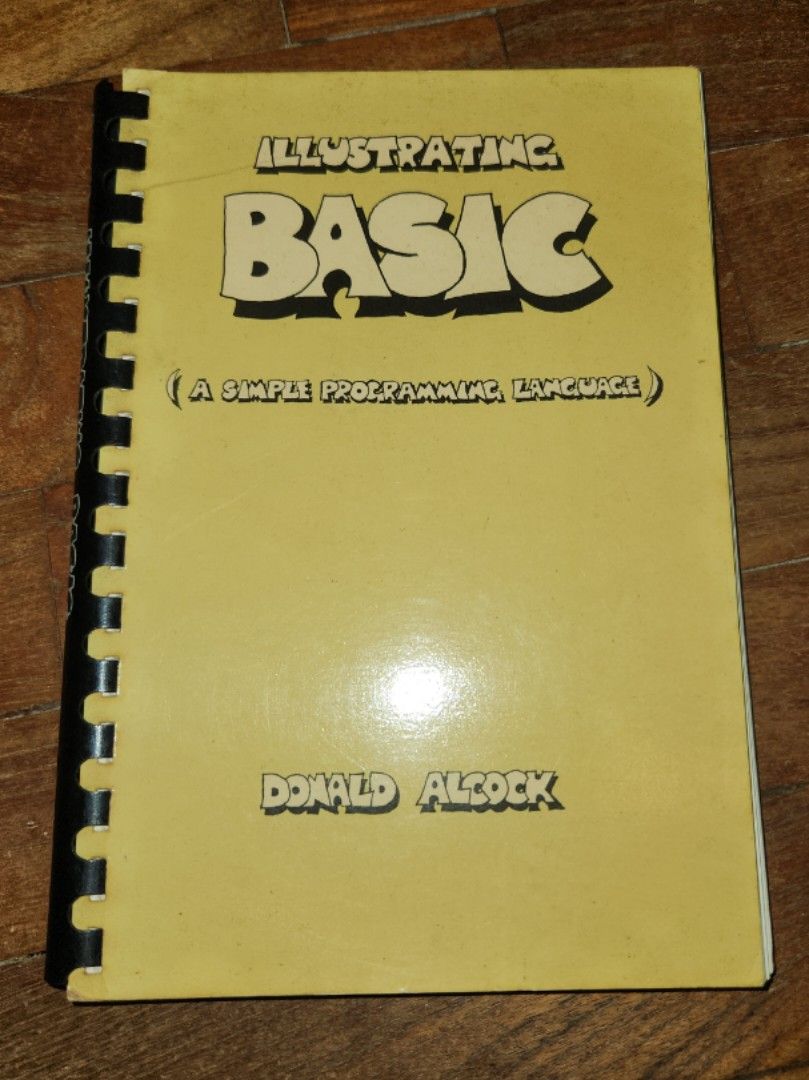 Vintage 1980s: Illustrating Basic (A Simple Programming Language ...