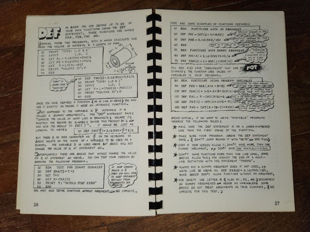 Vintage 1980s: Illustrating Basic (A Simple Programming Language ...