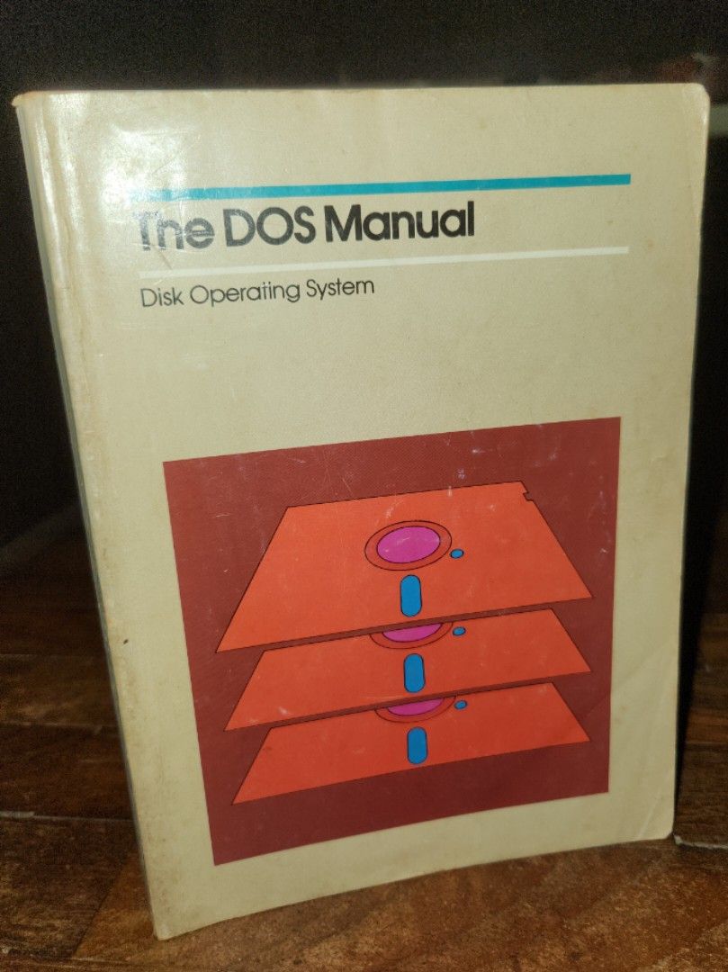 Vintage 1980s guidebook: Apple II the DOS Manual Disk Operating System ...