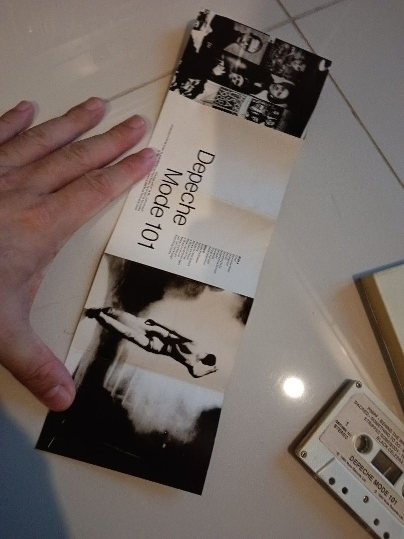 Vintage 1989 Depeche Mode 101 Live Cassette Kaset complete tracks in a volume, Hobbies & Toys ...