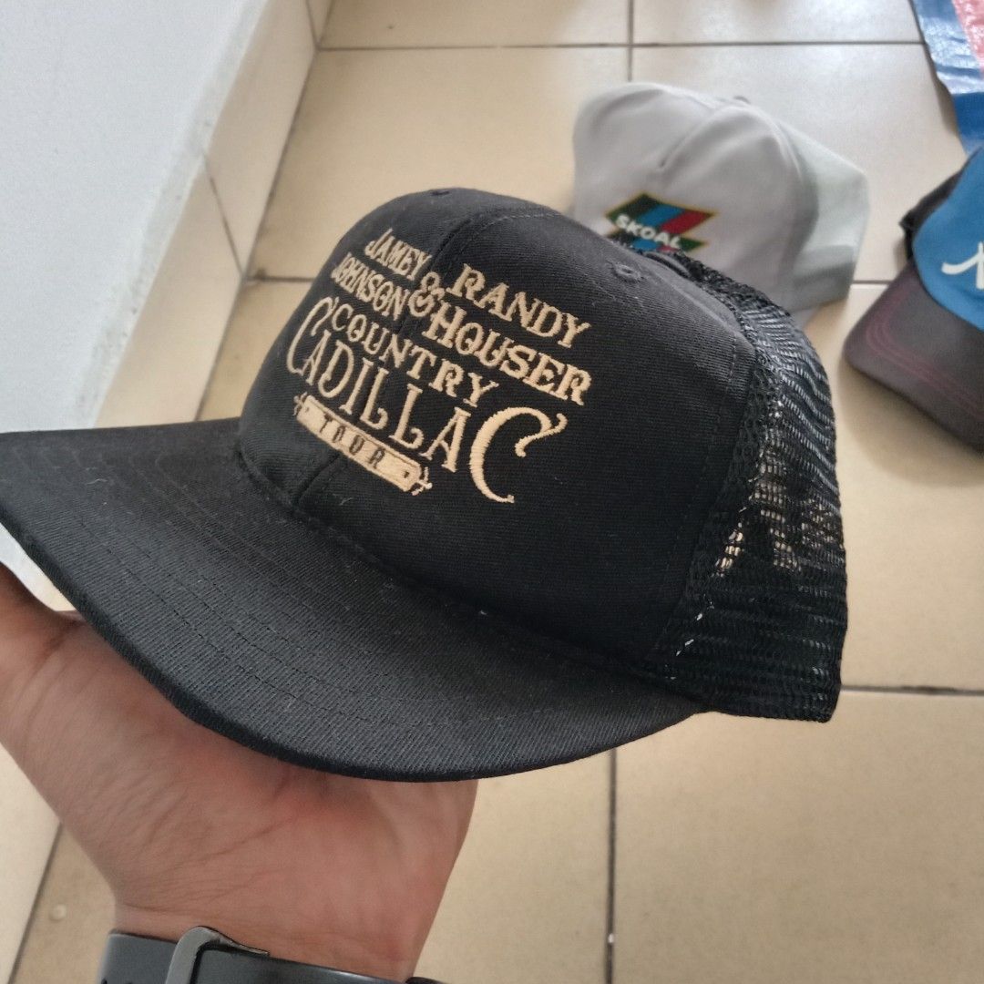 VINTAGE CARDILAC TRUCKER CAP, Men's Fashion, Watches & Accessories, Cap & Hats on Carousell