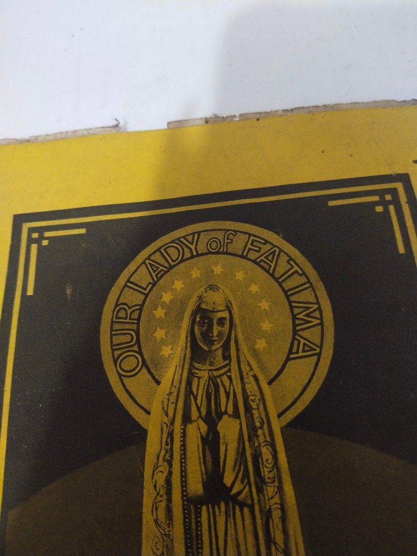 vintage "Our Lady of Fatima" Compilation booklet/Rev.John Cacella/yr ...