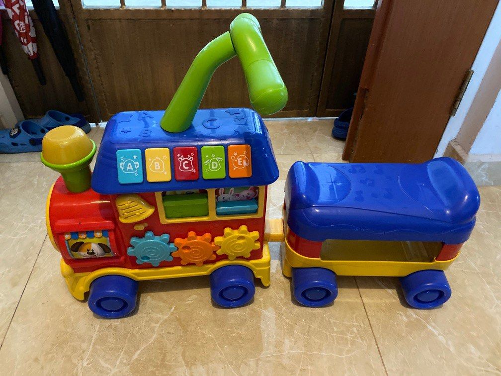 Winfun train walker / baby walker / toy train, Babies & Kids, Infant ...