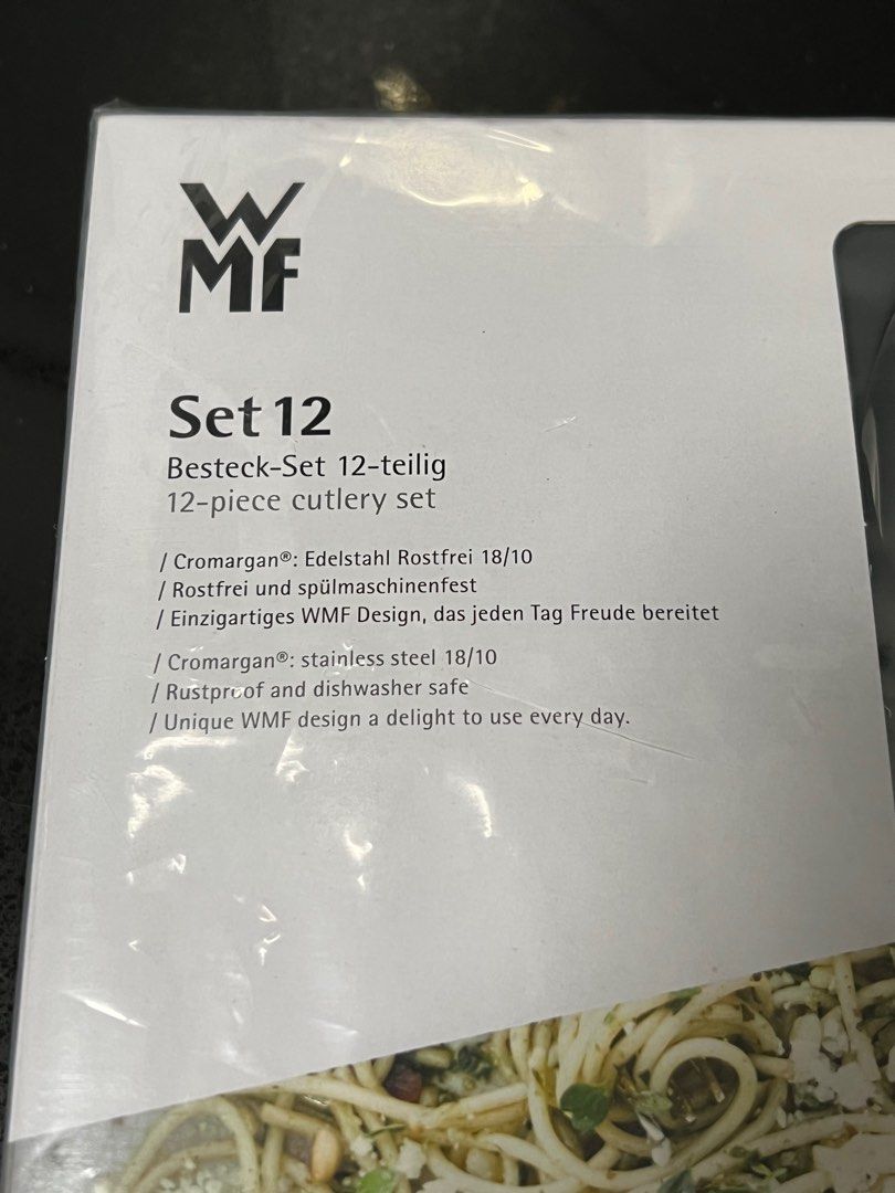 WMF Set 12 pcs Cutlery, Furniture & Home Living, Kitchenware ...