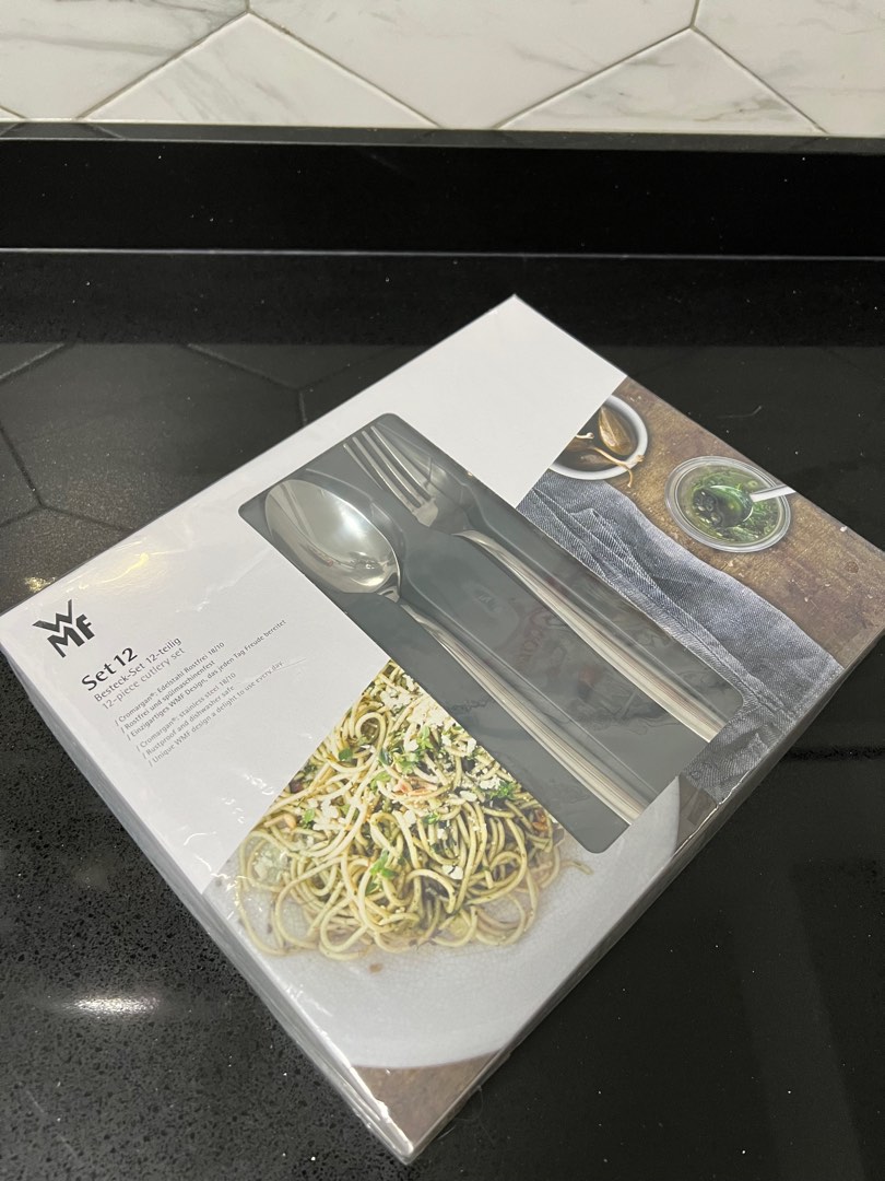 WMF Set 12 pcs Cutlery, Furniture & Home Living, Kitchenware ...