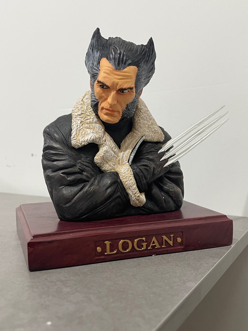 狼人Wolverine Logan bust by Alex Ross Marvel X-men comic, 興趣及遊戲, 玩具 & 遊戲類 ...