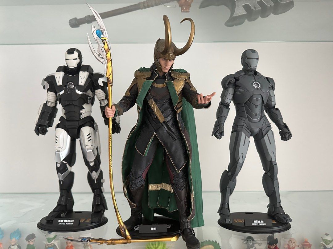WTS: Hot toys loki mark iv secret project war machine milk special ...