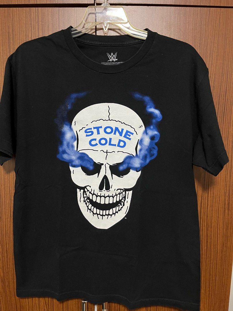 WWE Vintage Stone Cold Shirt L, Men's Fashion, Tops & Sets, Tshirts ...