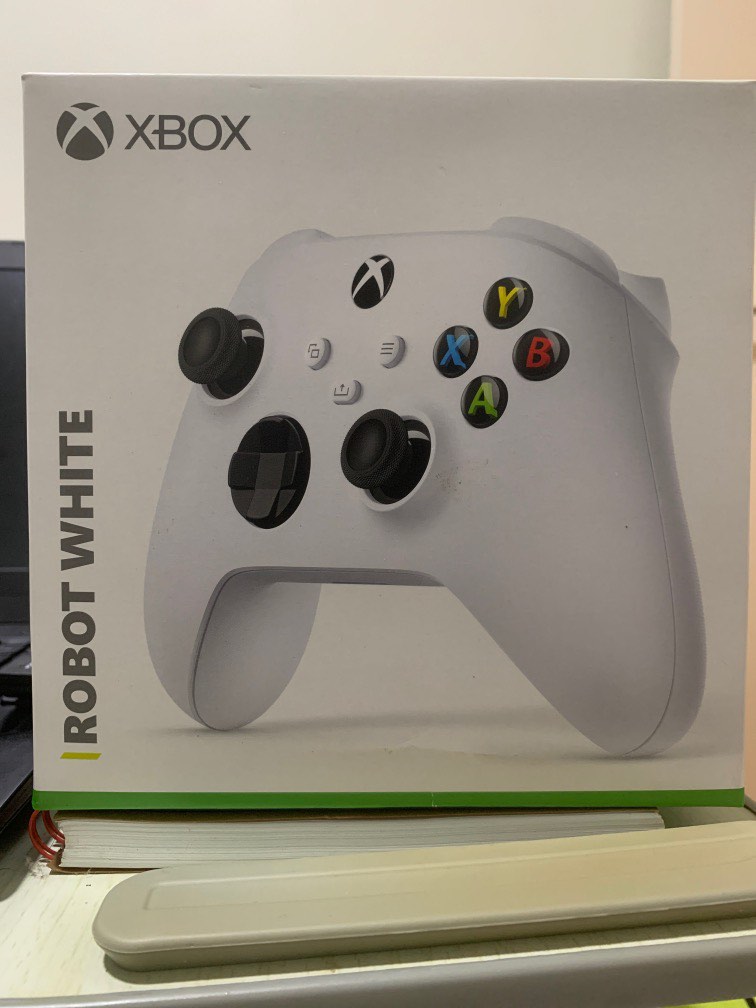 XBOX Robot White Wireless Controller, Video Gaming, Gaming Accessories ...