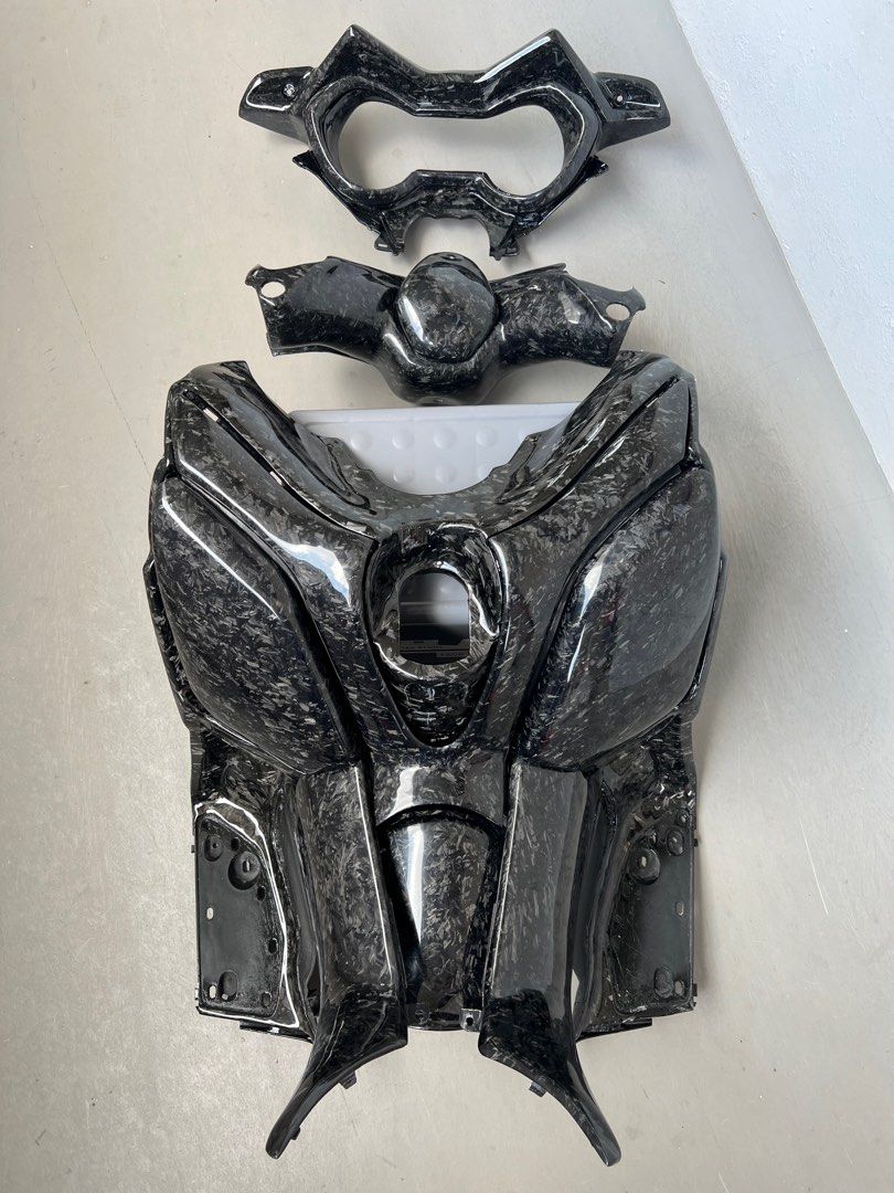 Xmax preorder inner set with handle bar set forged carbon., Motorcycles ...