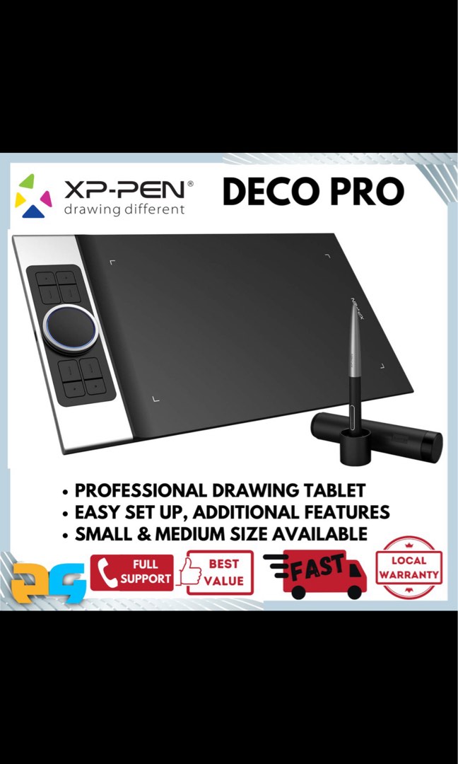 XP Pen - Deco Pro, Computers & Tech, Laptops & Notebooks on Carousell