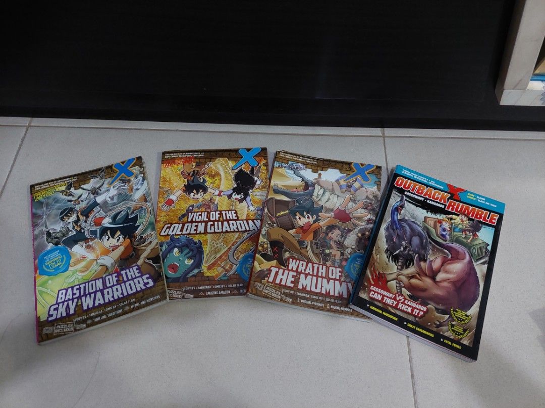 X-Venture Comics + Danger Dan Series, Hobbies & Toys, Books & Magazines ...