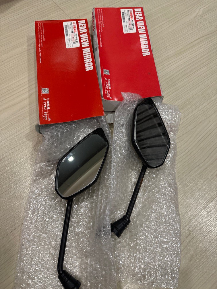 Yamaha Side Mirrors, Motorcycles, Motorcycle Accessories on Carousell