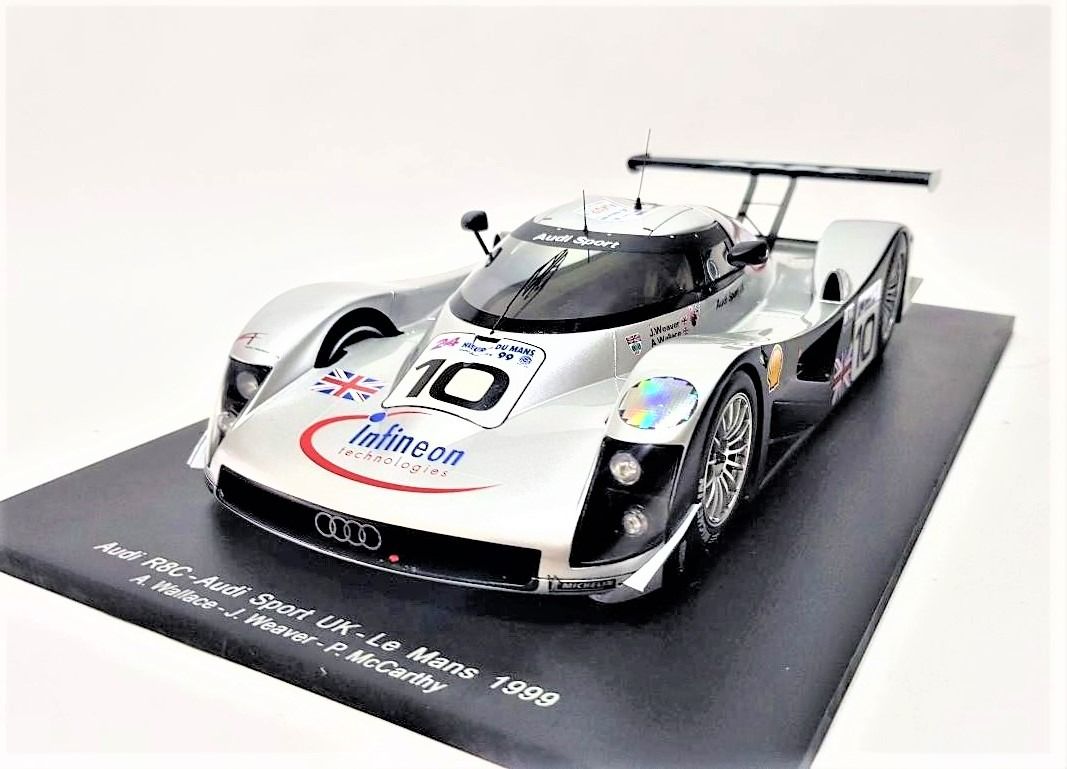 1/18 SPARK Audi R8C Audi Sport UK Le Mans 1999, Hobbies & Toys, Toys ...