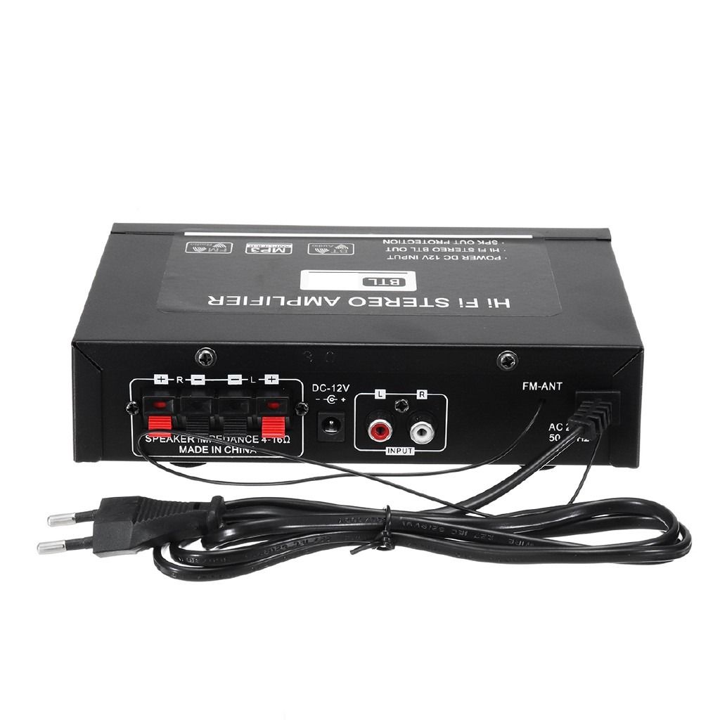 12220V Home Stereo Power Home Theater Amplifier Audio FM Radio Car ...