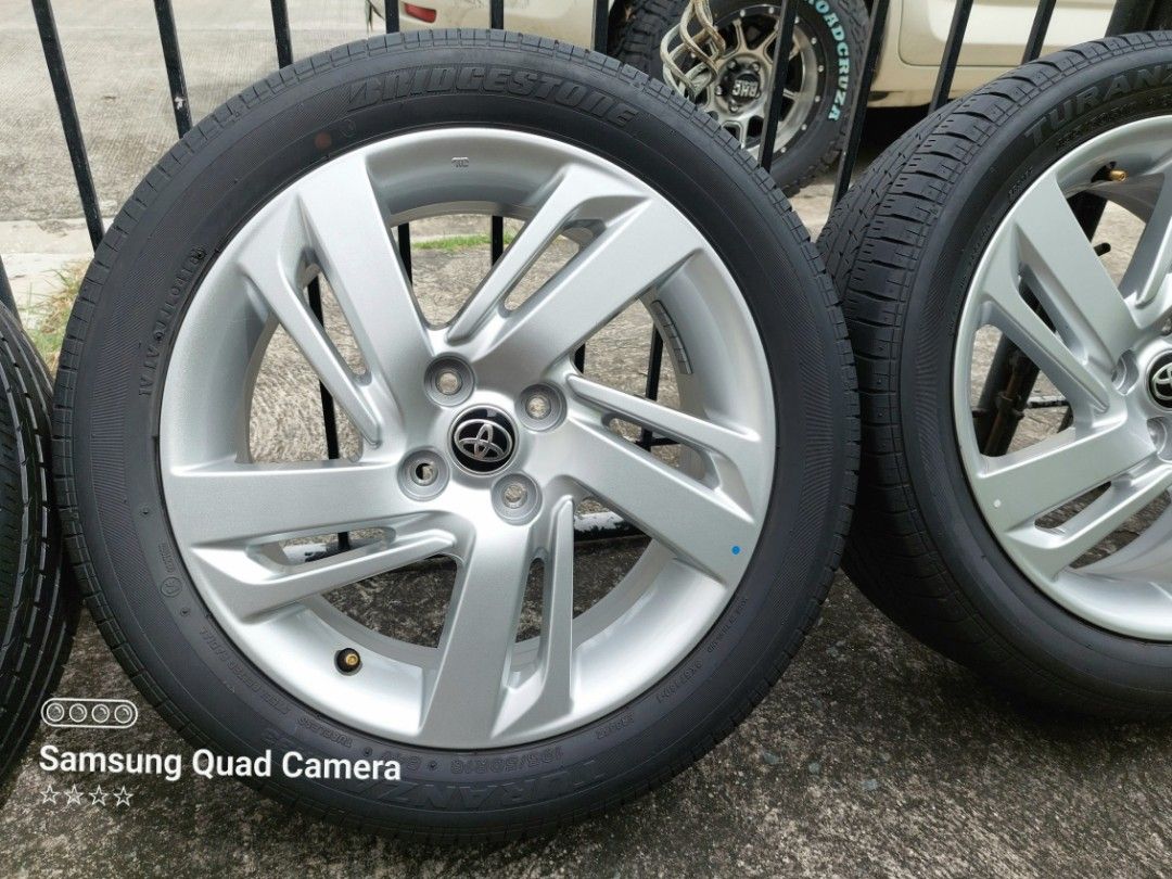 2022 Raize Mags with Bridgestone Turanza 195/50/16 Tires perfect fit ...