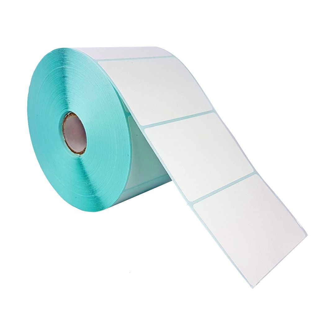 3"(W) X 2"(H) Plain White Satin Barcode Labels, Computers & Tech, Parts ...