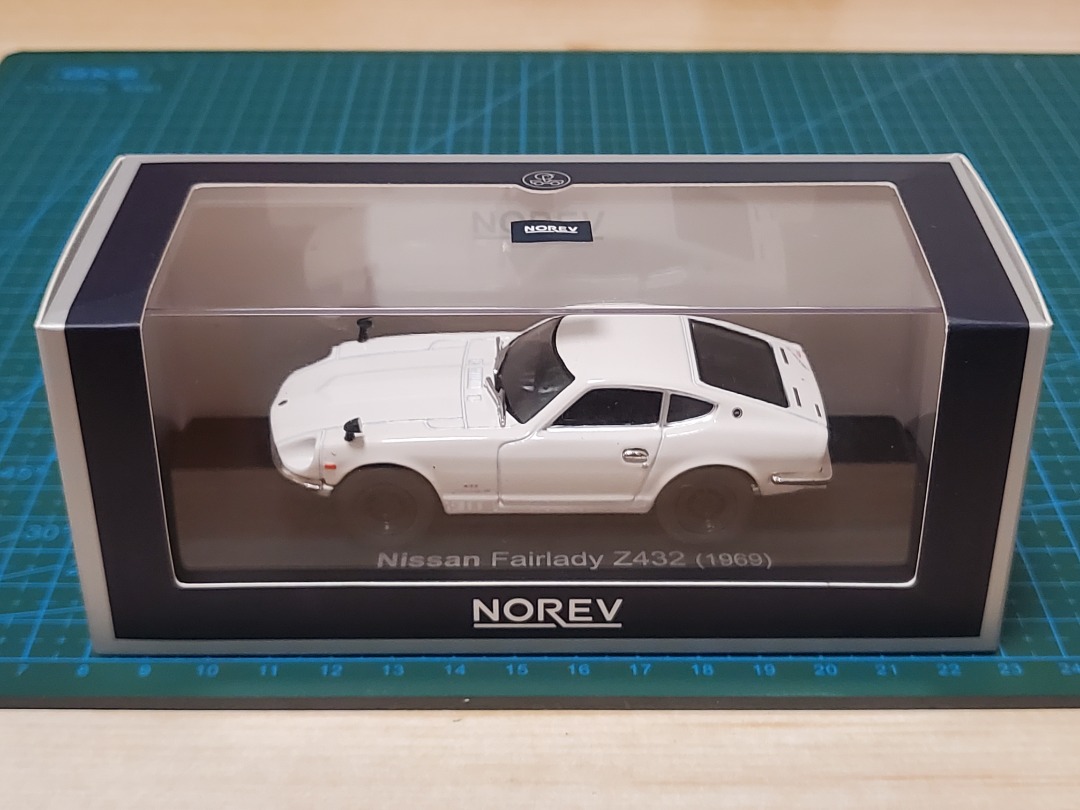 [95%新] Norev Nissan Fairlady Z Z432 1969 1:43 合金 模型 玩具 跑車 日產 S30 Z30 Diecast 420143, 興趣及遊戲, 玩具 ...