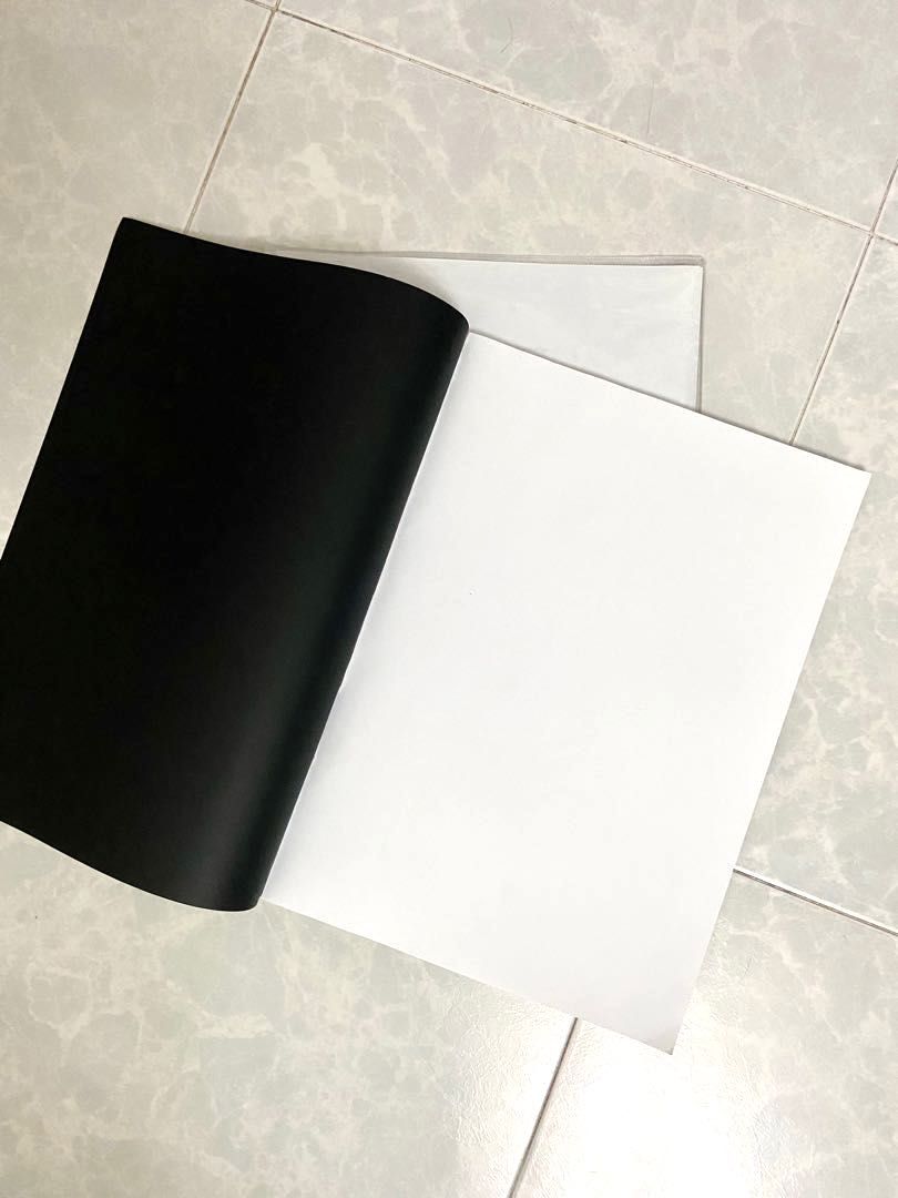 A3 Layout sketch Pad & A3 L-Shape Clear Folder D&T, Hobbies & Toys ...