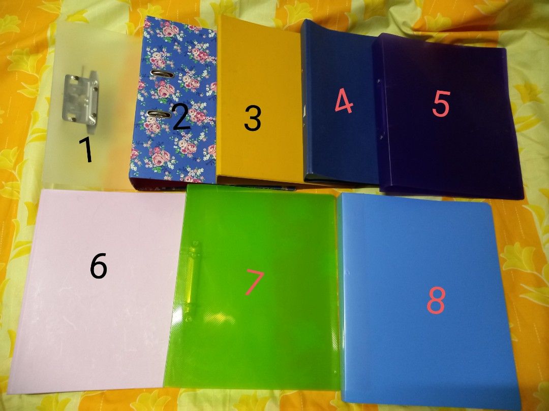 A4 Binder (2 ring,3 ring and 30 ring), Hobbies & Toys, Stationary ...