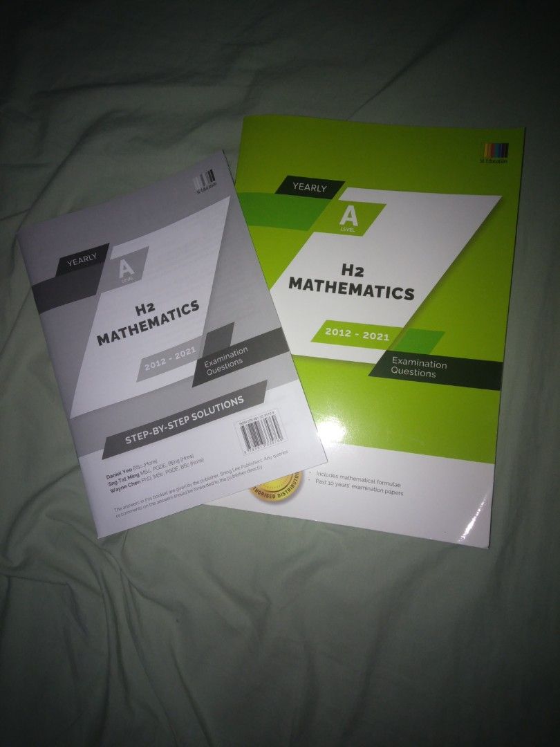 A level H2 Math Yearly TYS, Hobbies & Toys, Books & Magazines ...