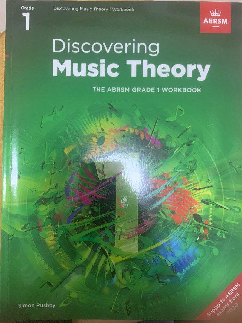 Abrsm Theory Grade 1, 興趣及遊戲, 書本 & 文具, 教科書 - Carousell