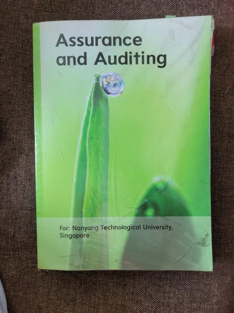 AC2104 NTU Assurance and Auditing Textbook, Hobbies & Toys, Books ...