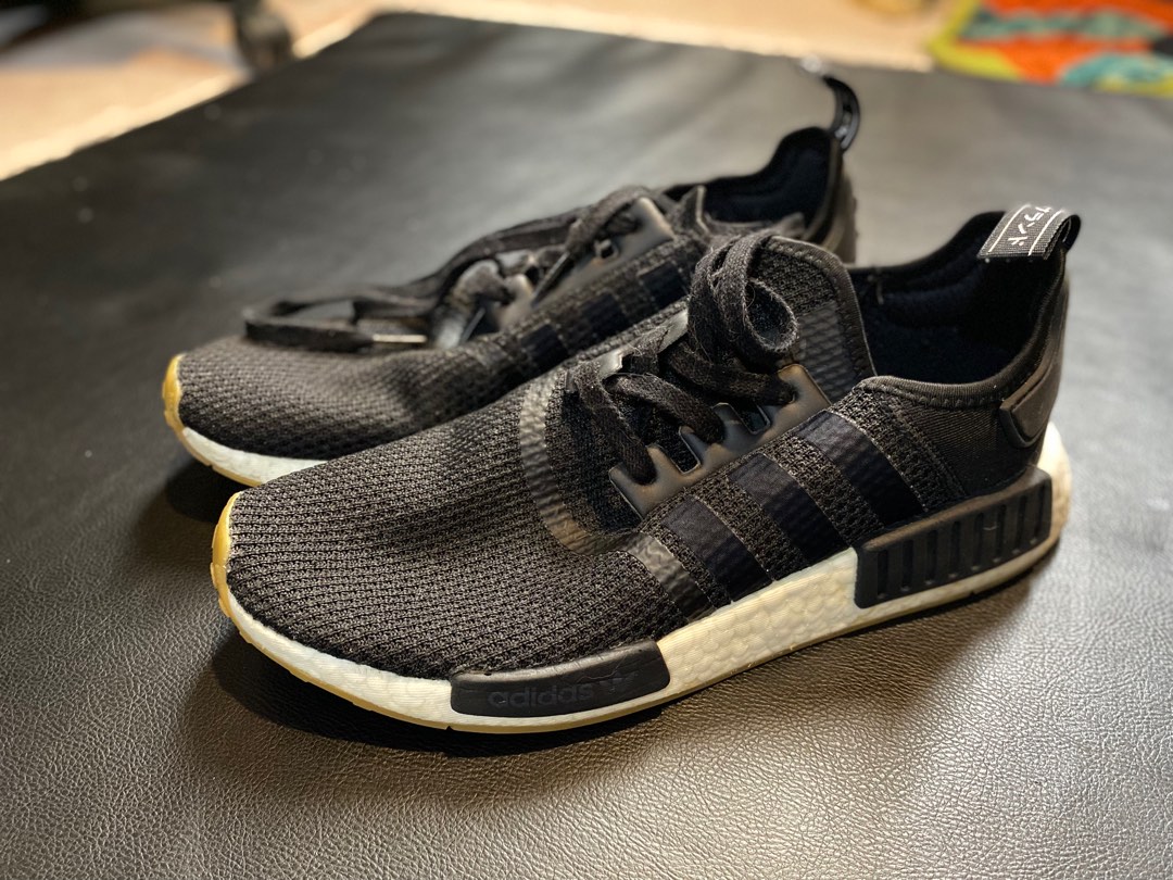 Adidas MND R1 black, Men's Fashion, Footwear, Sneakers on Carousell