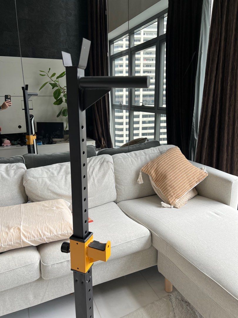 Adjustable Squat Rack Dipping Bar Weight Rack Gym Equipment 500kg ...