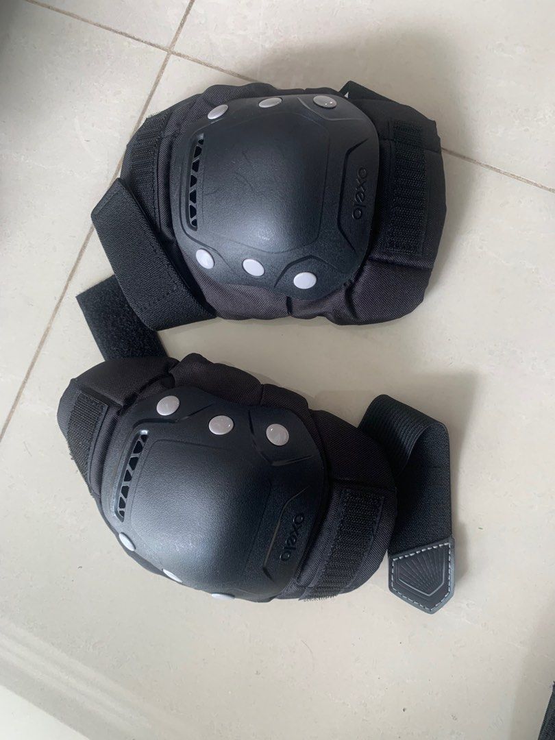 Adult Inline Skate Protection Kit Oxelo Fit 500 3-piece - Black, Babies ...