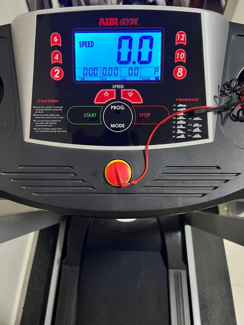 Aibi treadmill foldable, Sports Equipment, Other Sports Equipment and ...