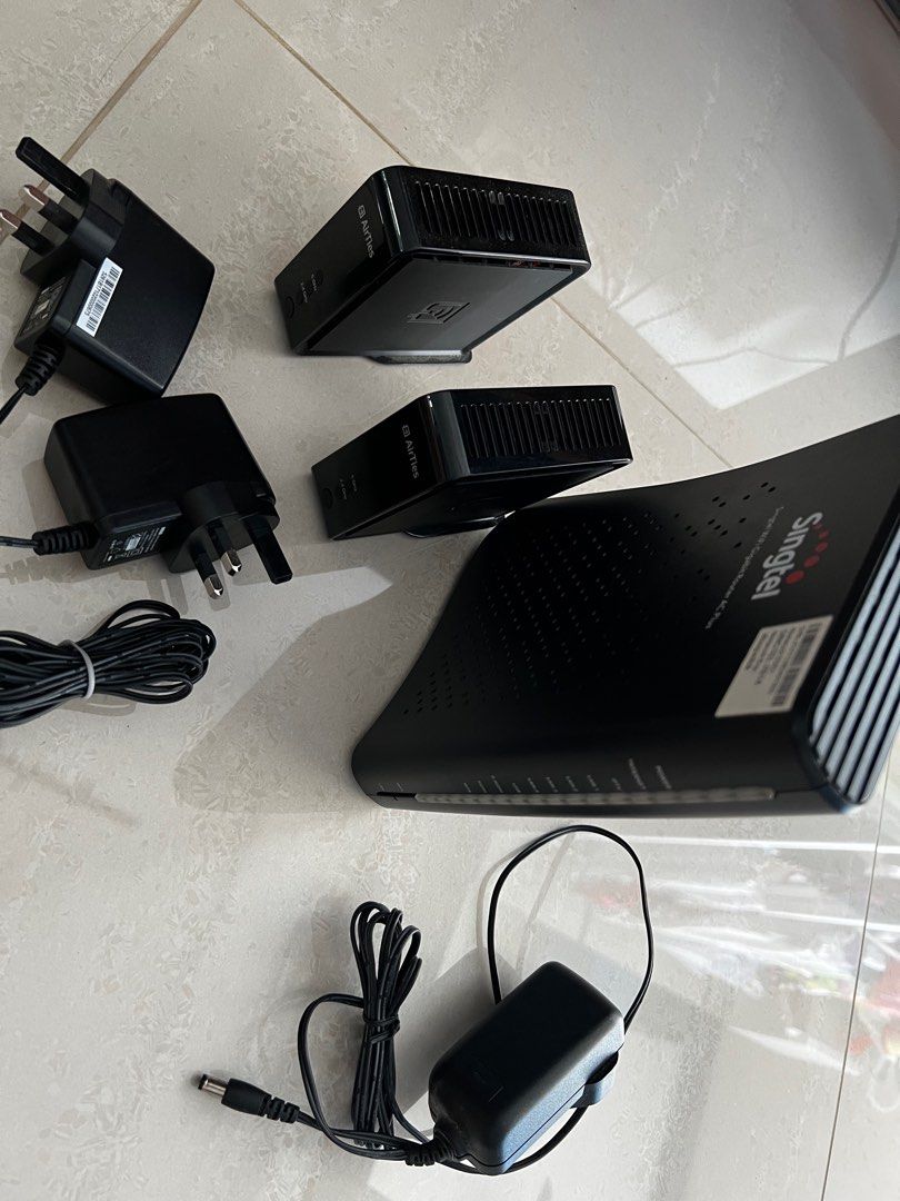 AirTies Mesh and Singtel Router, Computers & Tech, Parts & Accessories ...