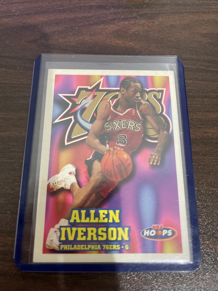 Allen Iverson 114 NBA HOOPS 1997 Skybox, Hobbies & Toys, Memorabilia ...