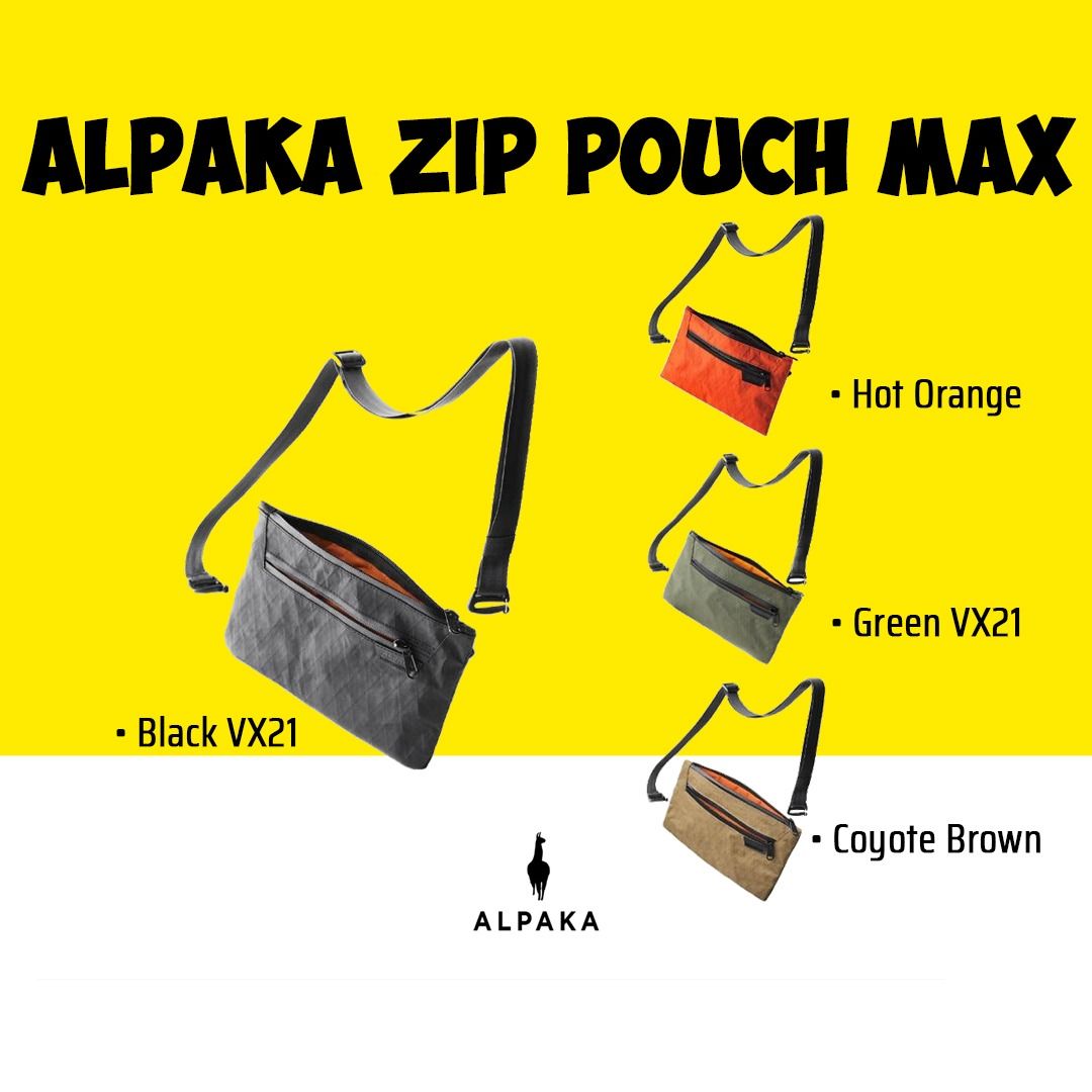 ALPAKA Zip Pouch Max X-Pac V21 Sling men Bag for Travel, Men's Fashion ...