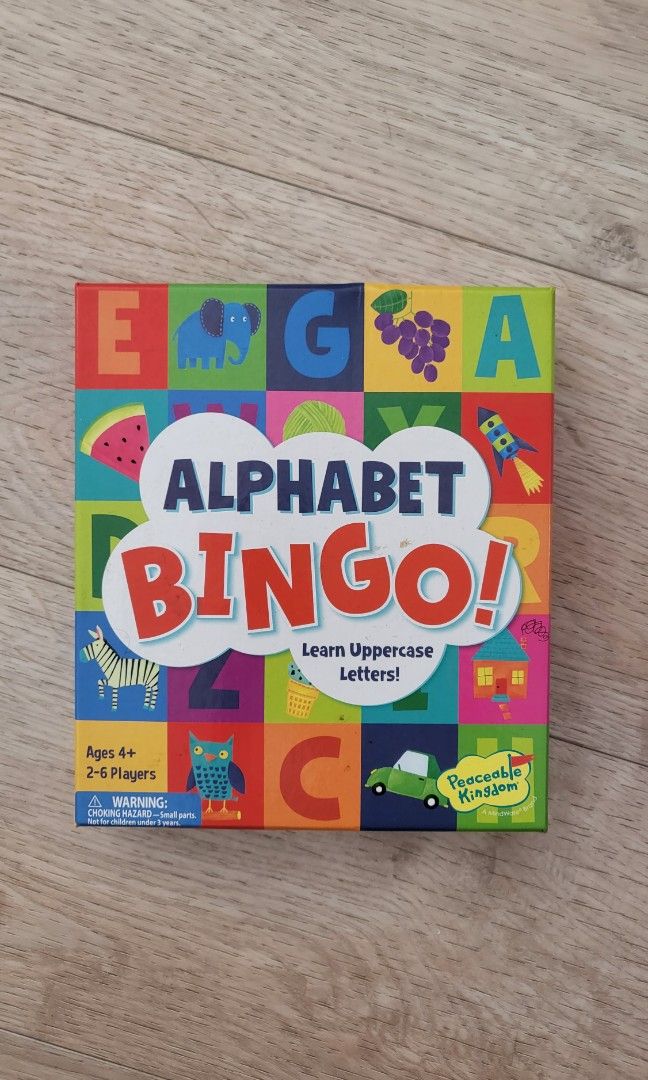 Alphabet Bingo, Hobbies & Toys, Books & Magazines, Children's Books on ...
